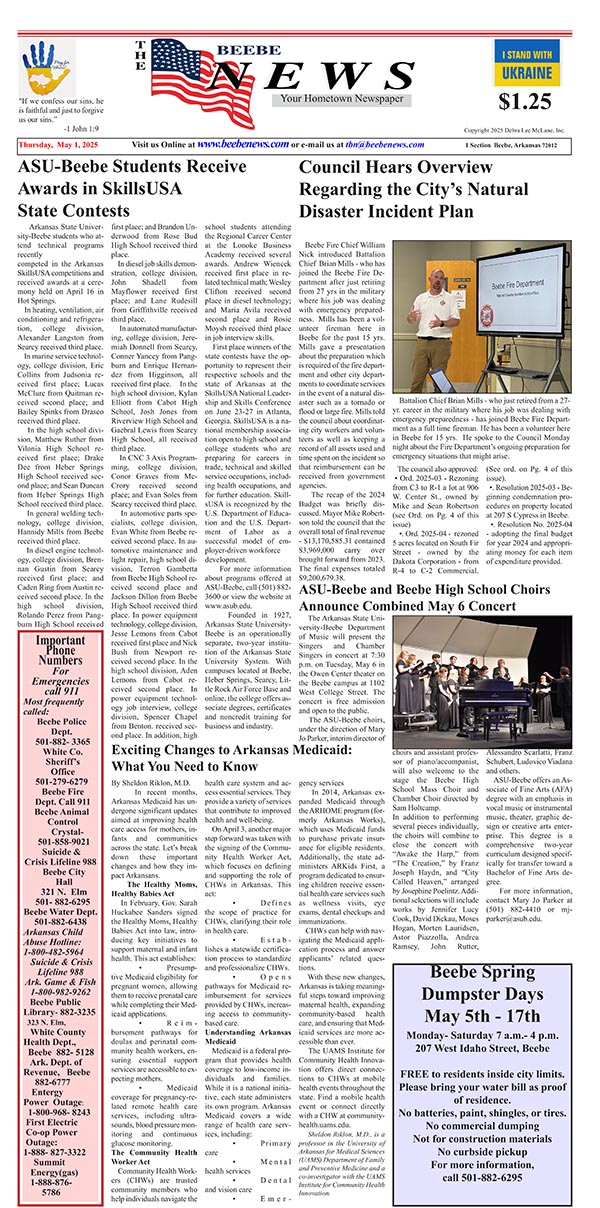 Home - Beebe News