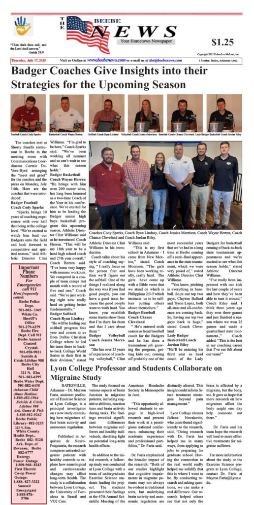 Home - Beebe News