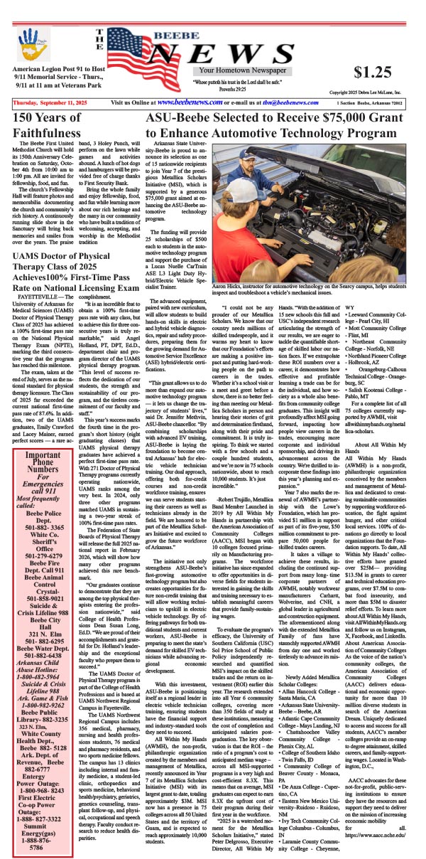 Home - Beebe News