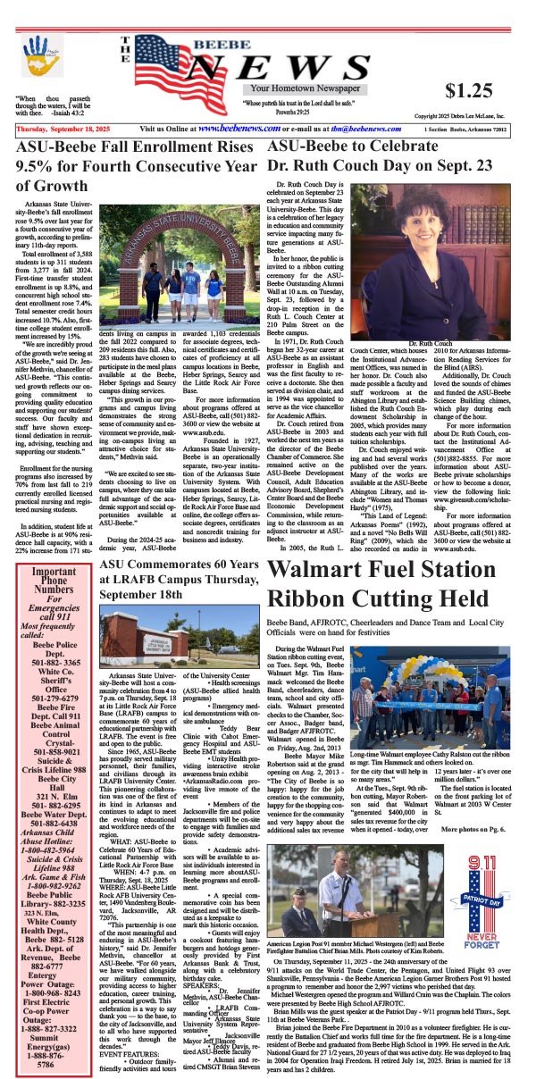 Home - Beebe News