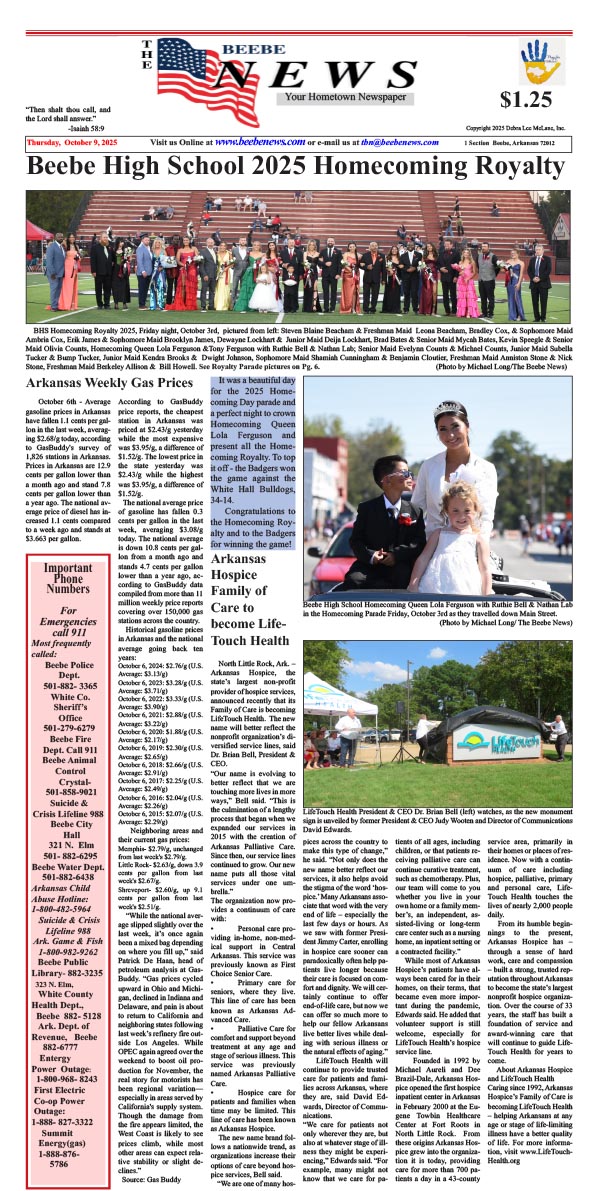 Home - Beebe News