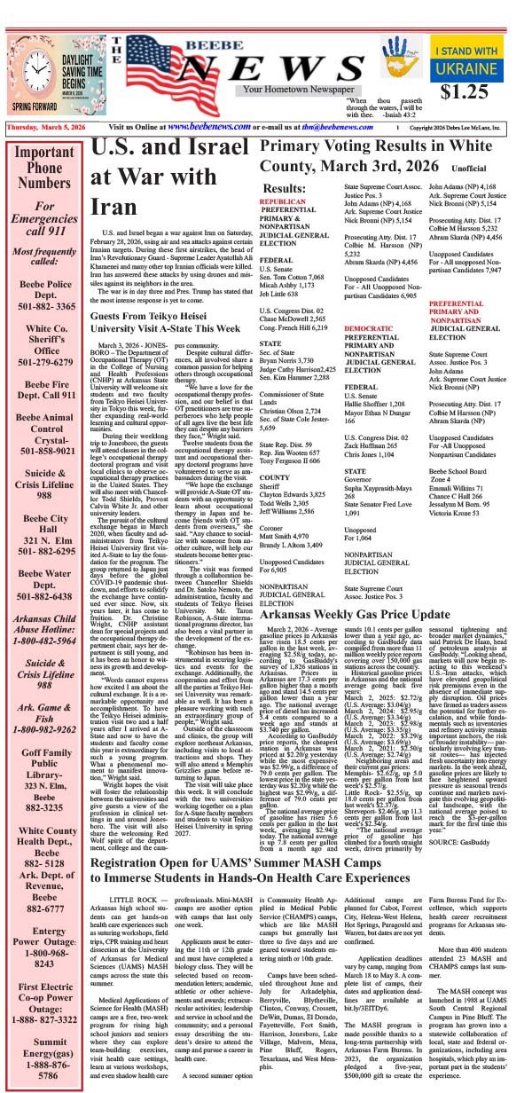 Home - Beebe News